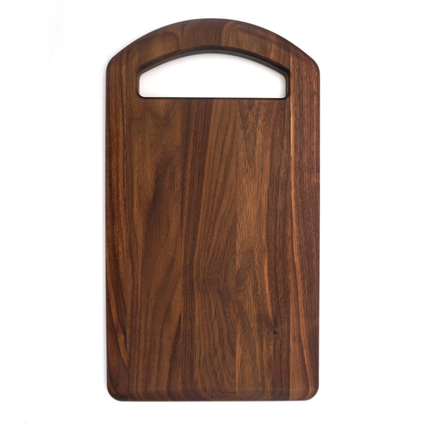 Walnut Prep Board with Oval Handle-18" x 10" | JK Adams