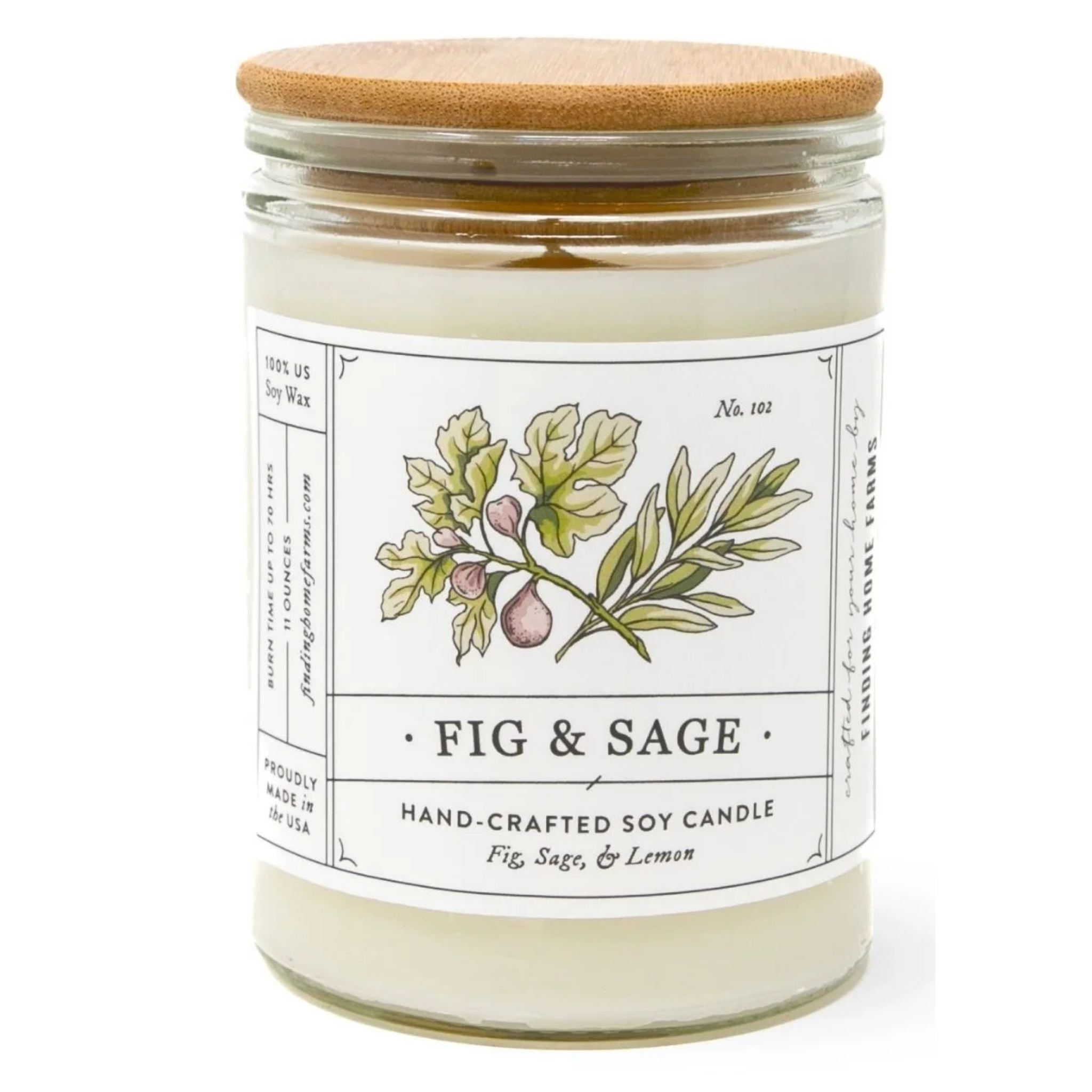 Fig & Sage Soy Candle | JK Adams