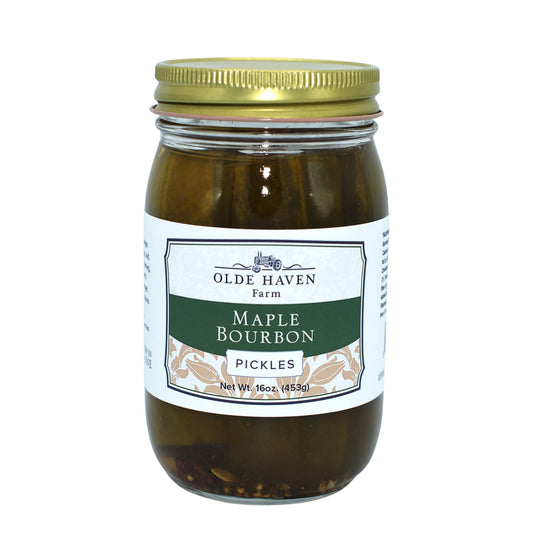 Maple Bourbon Pickles | JK Adams