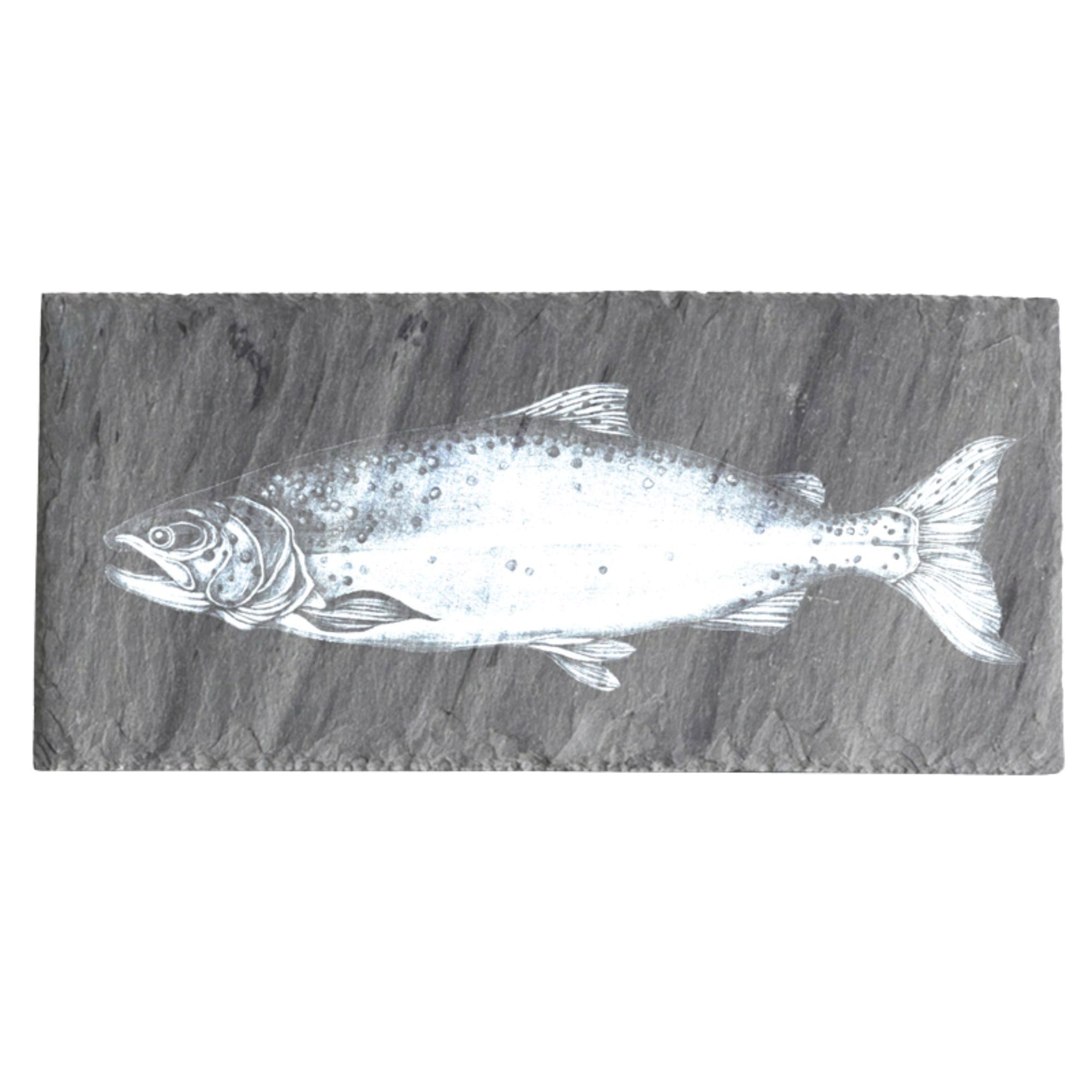 Laura Zindel Small Rectangle Slate Serving Board-Salmon | JK Adams